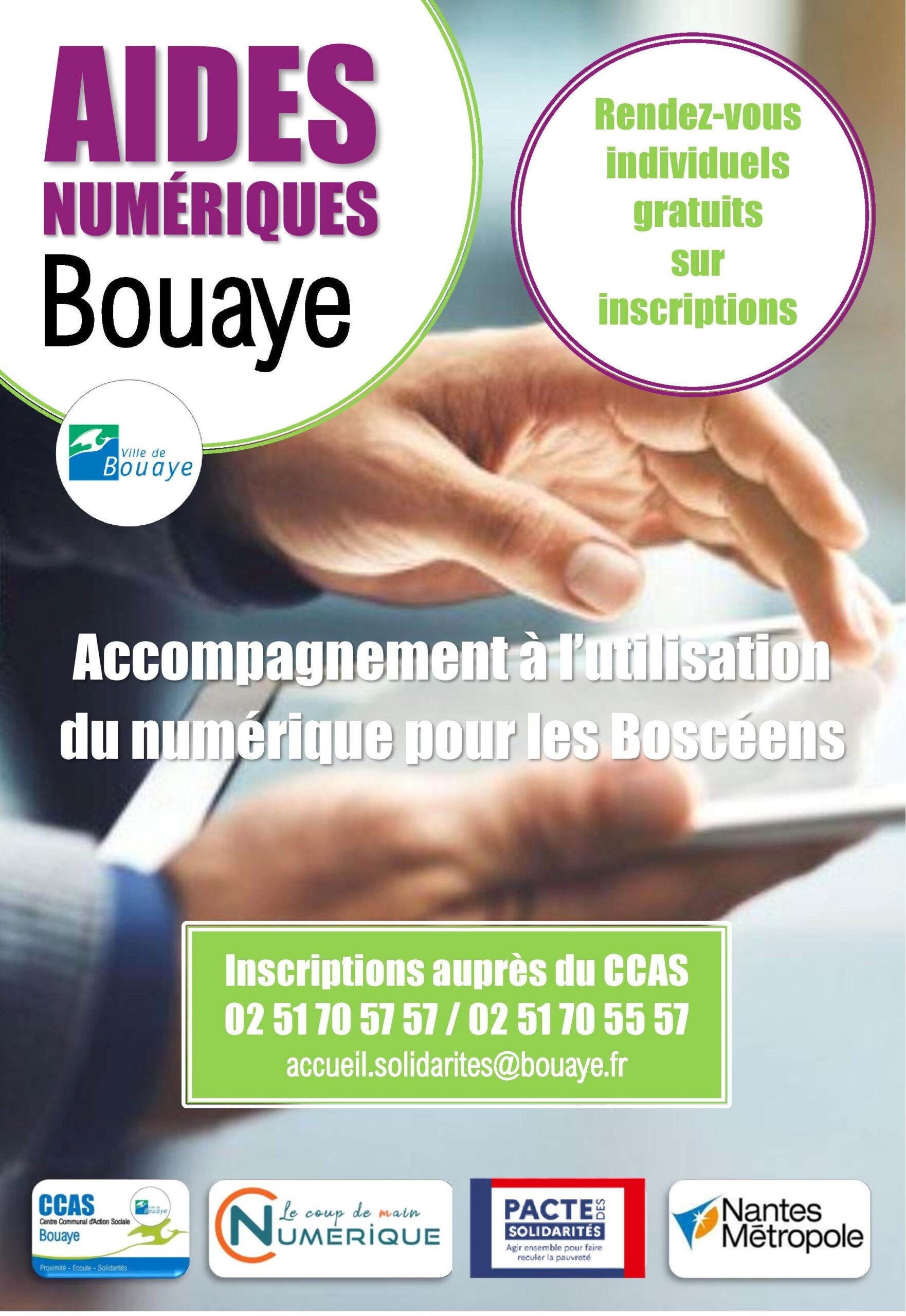Aides numériques - Mairie de Bouaye (44)